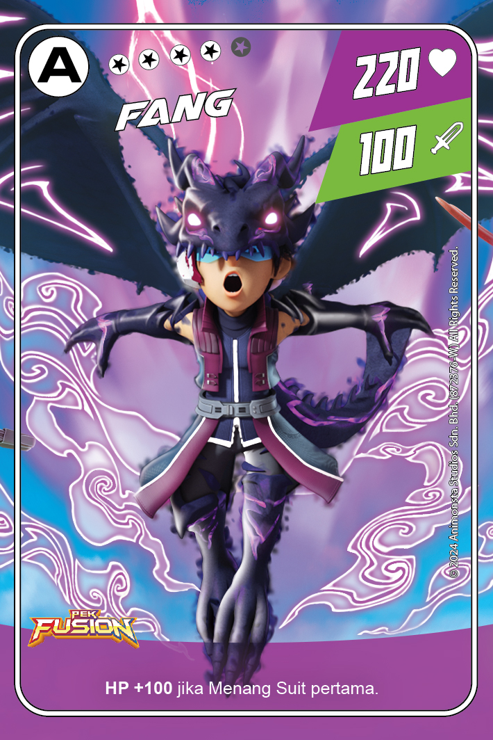 Pek Fusion – Monsta Galaxy Card Indonesia