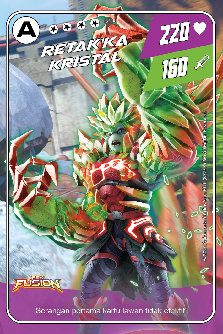Pek Fusion – Monsta Galaxy Card Indonesia