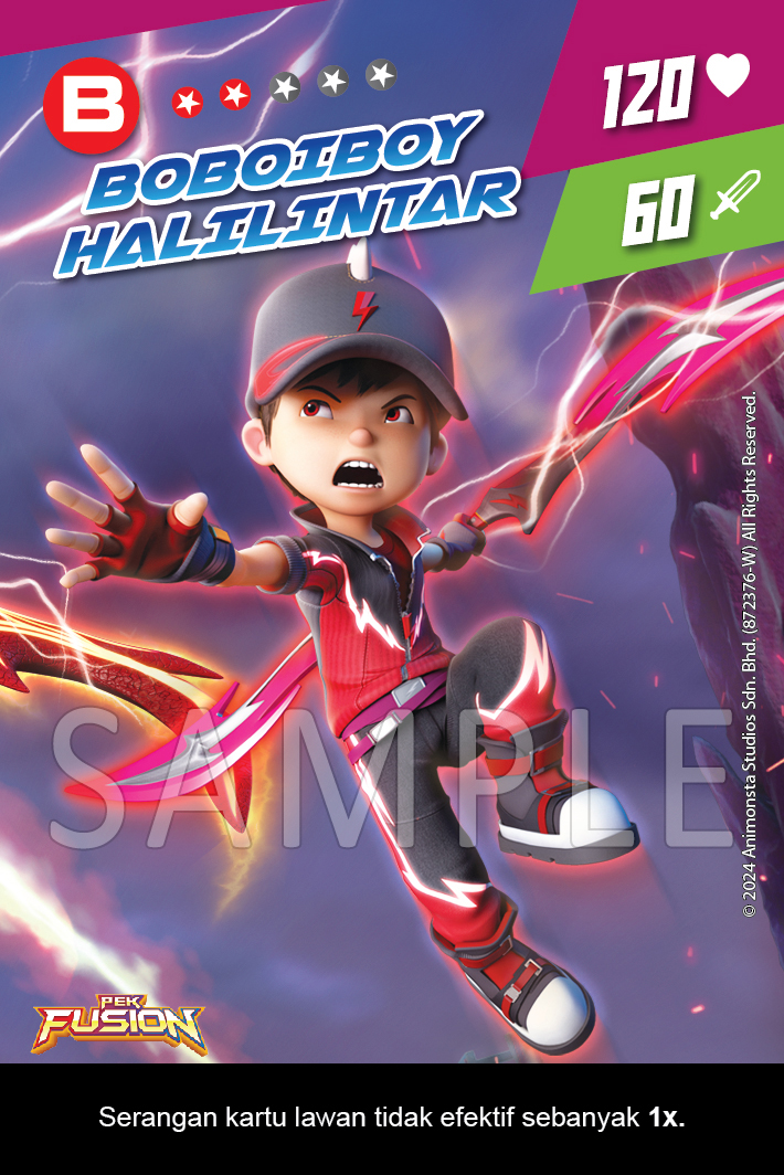 Pek Fusion – Monsta Galaxy Card Indonesia