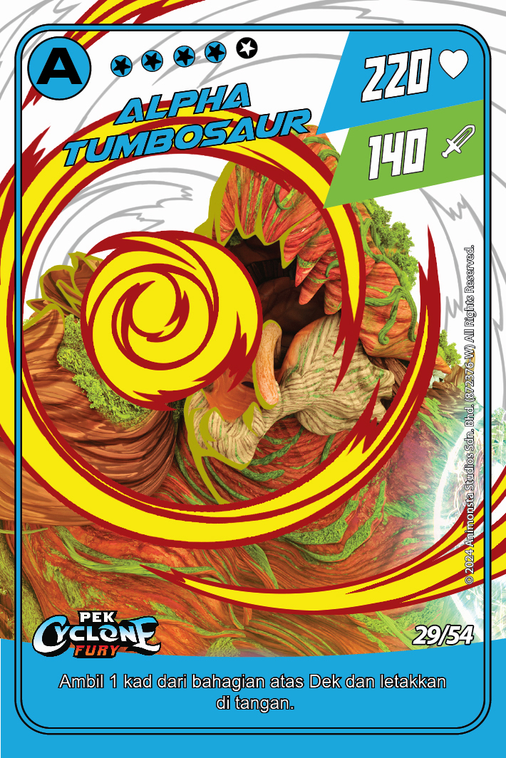 Pek Cyclone Fury – Monsta Galaxy Card