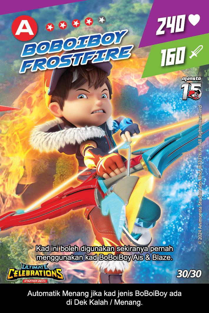 Ultimate Celebrations Starter Deck – Monsta Galaxy Card