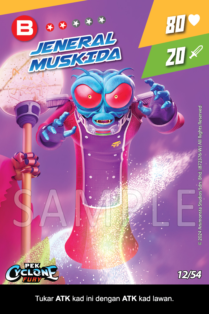 Pek Cyclone Fury – Monsta Galaxy Card