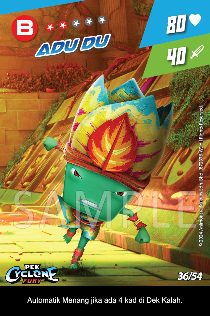 Pek Cyclone Fury – Monsta Galaxy Card