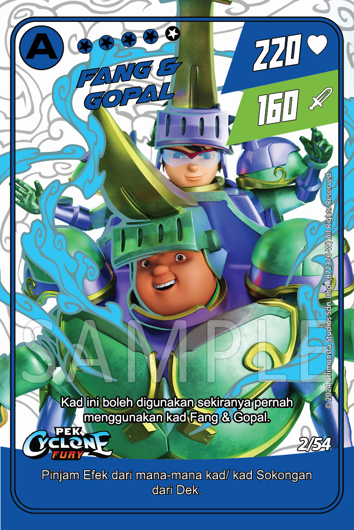 Pek Cyclone Fury – Monsta Galaxy Card