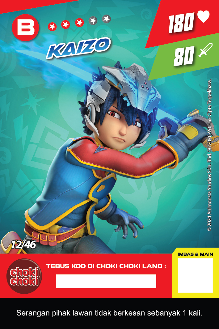 Pek Choki Choki – Monsta Galaxy Card