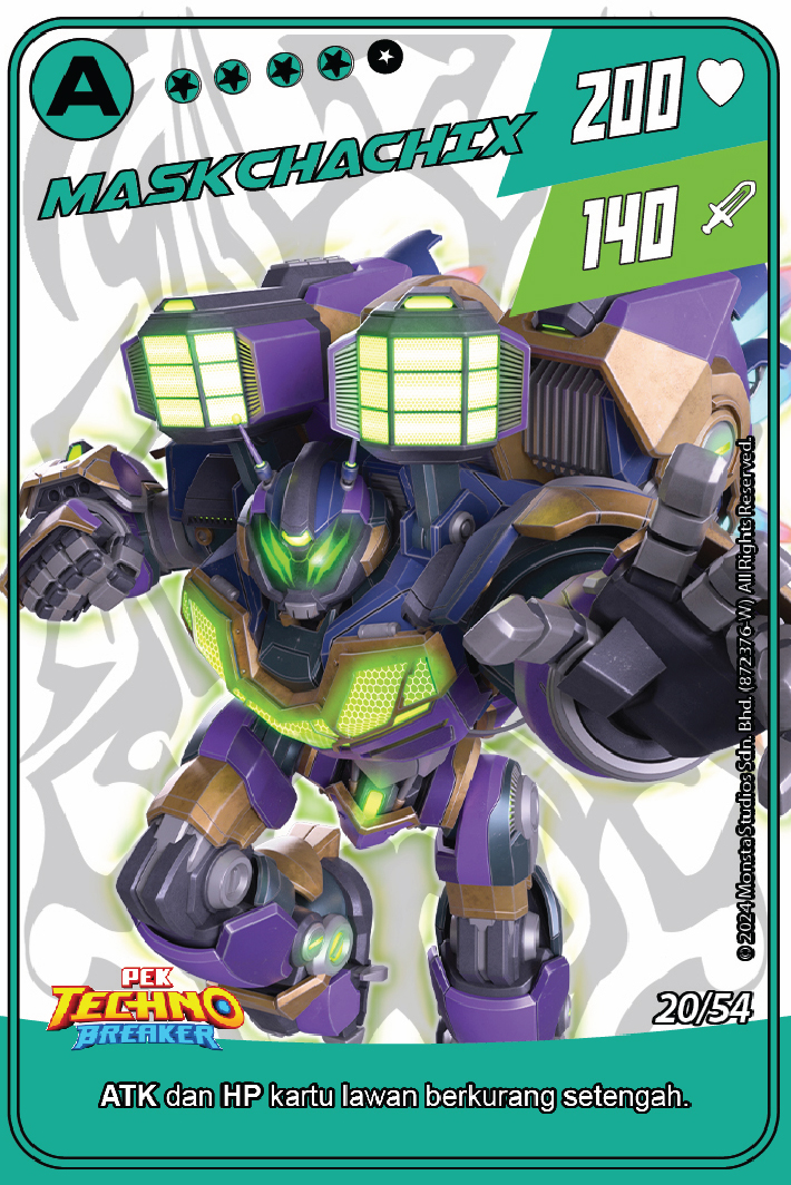 Pek Techno Breaker – Monsta Galaxy Card